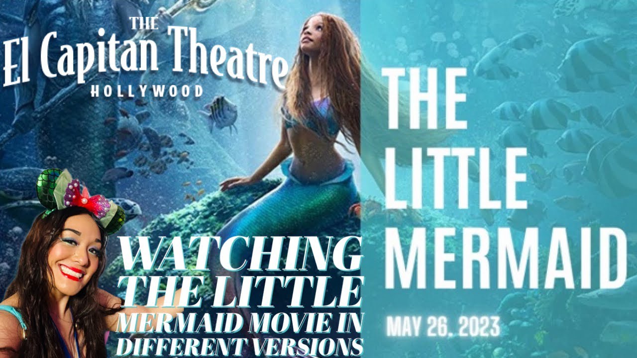 My Little Mermaid Experience| El Captain Theater| Watching Movie in ...