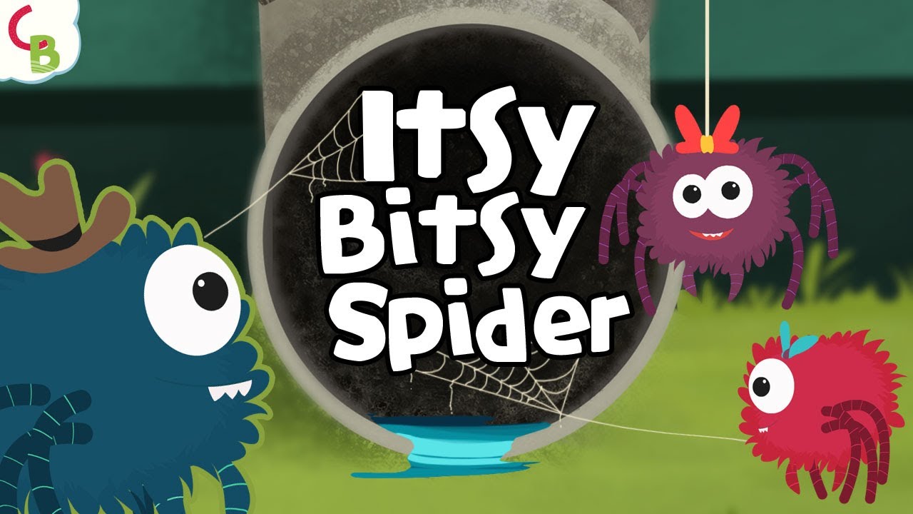 Itsy Bitsy Spider Song with Lyrics - Nursery Rhymes for Kids from ...