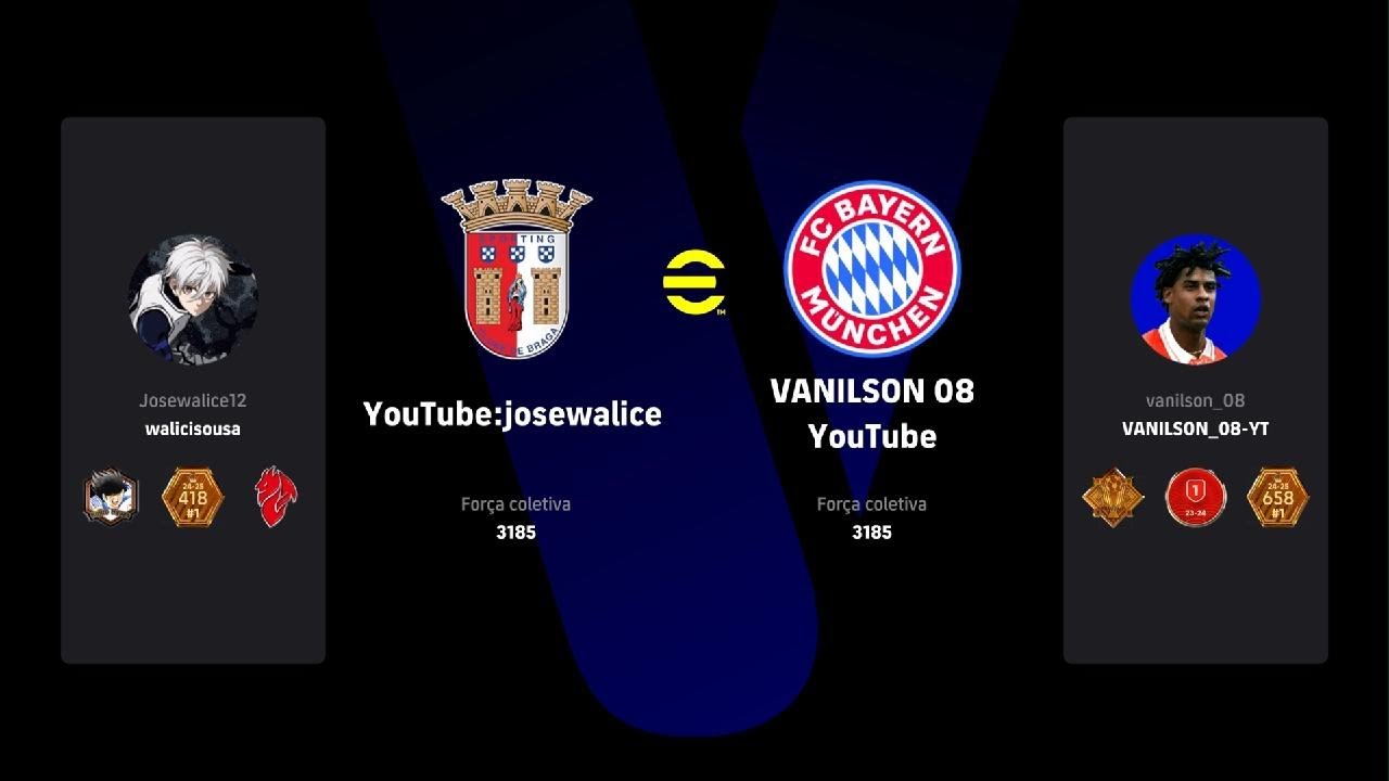 JOSEWALICE VS YouTube VANILSON 08 YT - YouTube
