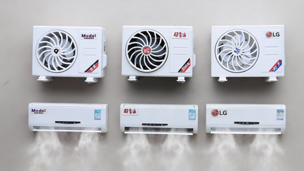 Top 3 Mini Air Conditioner Unboxing & Test | Best Portable Solar AC ...
