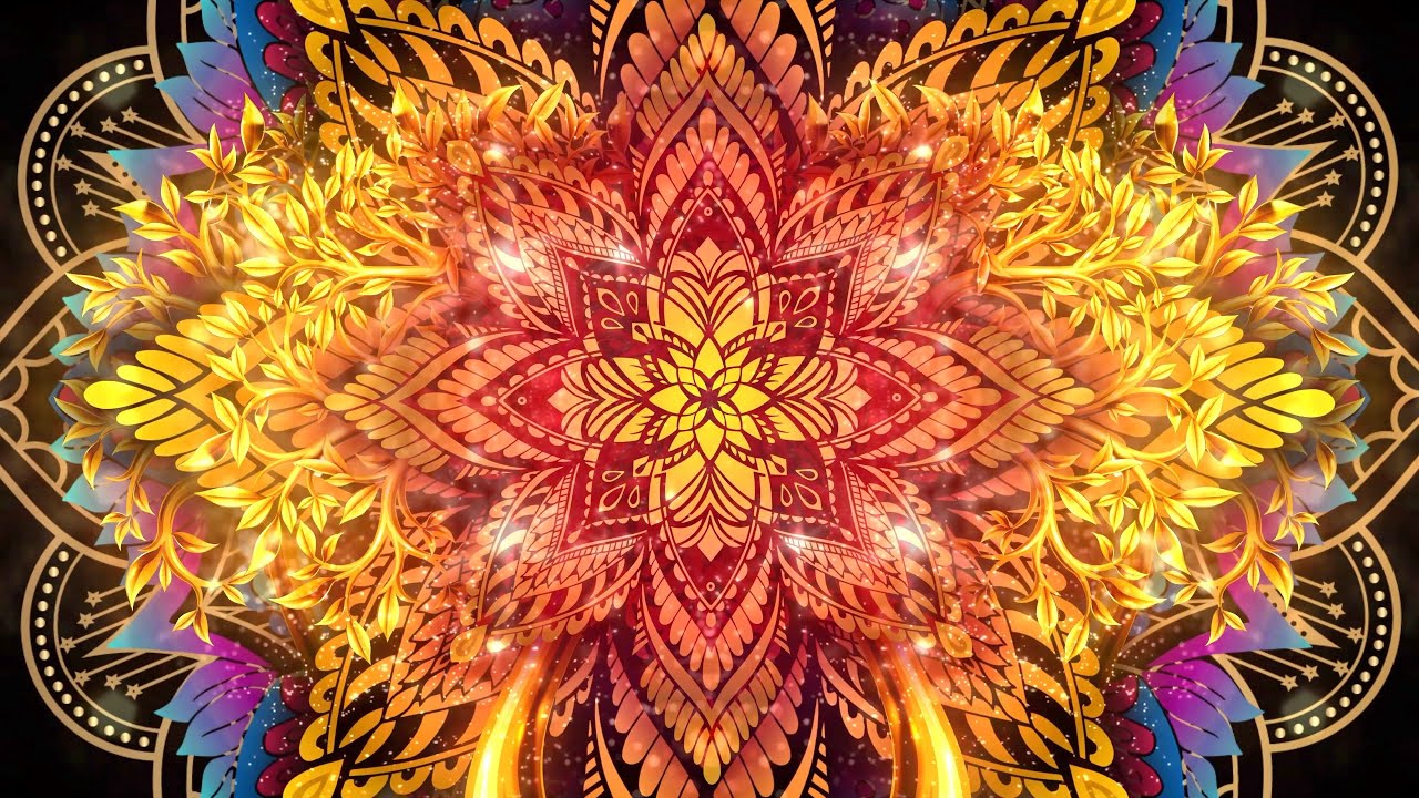 4K 50 FPS MANDALA LUXURY MOTION BACKGROUND - YouTube