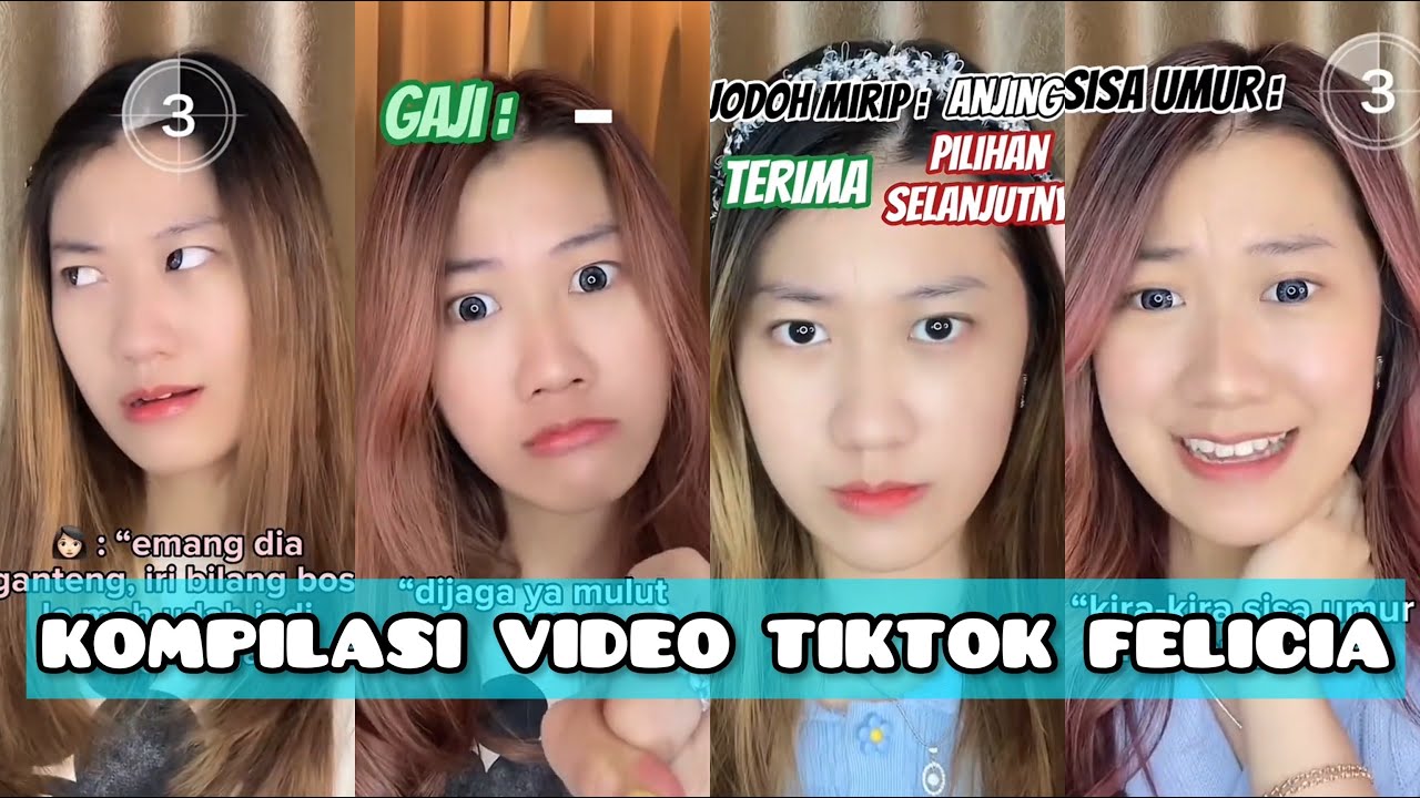 KOMPILASI VIDEO TIKTOK POV FELICIA (SEPT I) - FELICIATANNNNN - YouTube