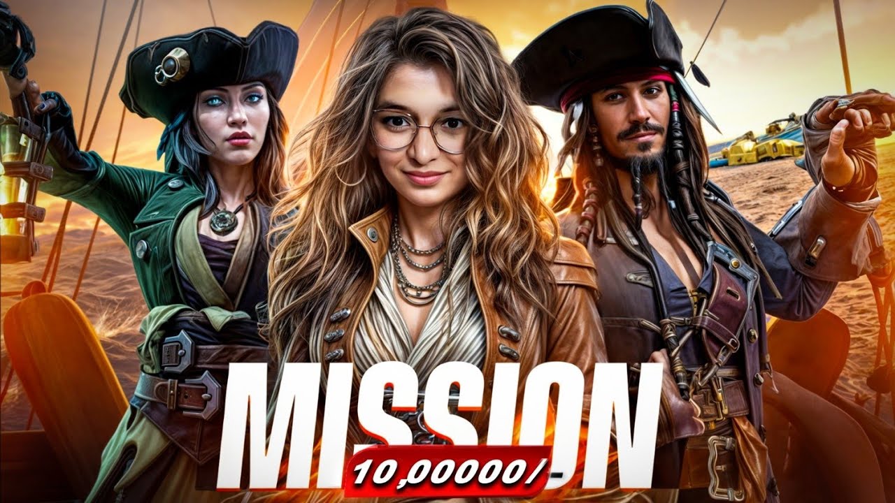 Mission 10,00000/- | Sea of Thieves | Lady Predator - YouTube