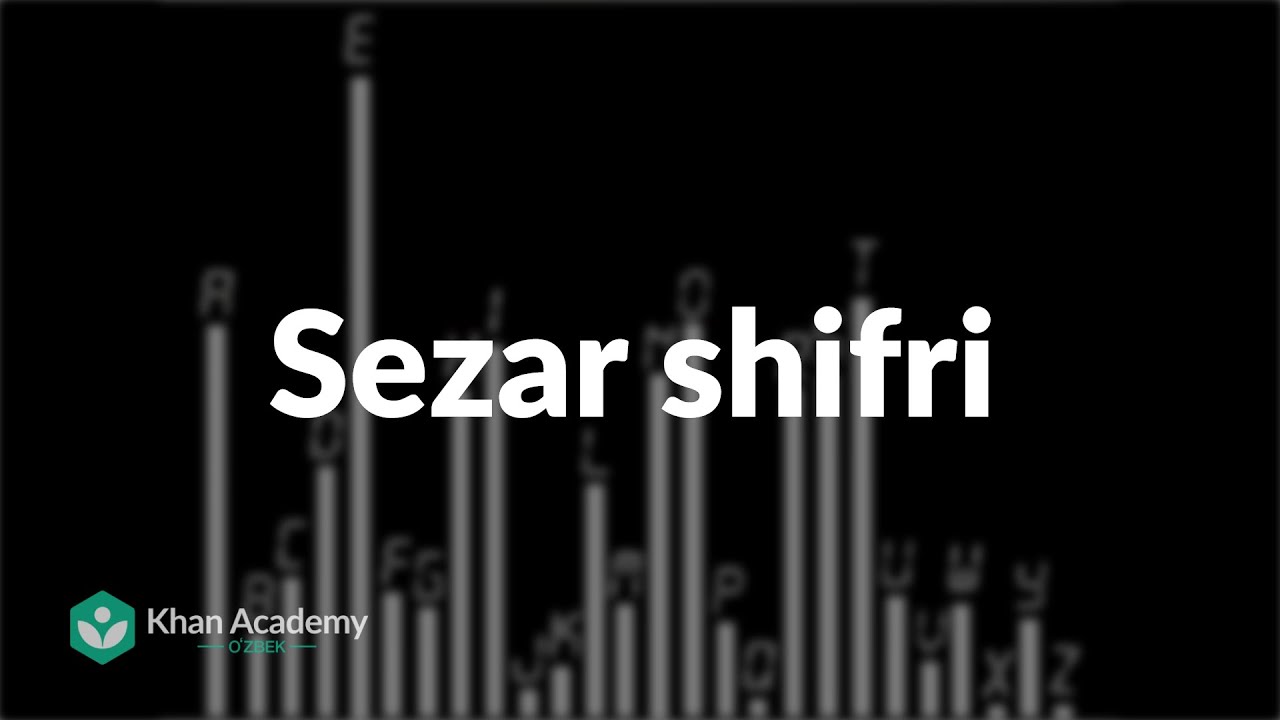 Sezar shifri | Kriptografiya | Informatika - YouTube