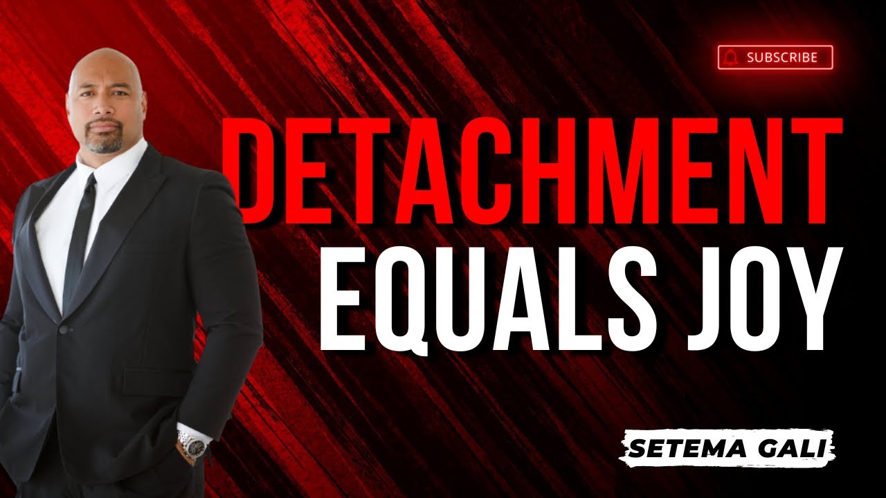 Detachment Equals Joy | Setema Gali | GAMECHANGER - YouTube