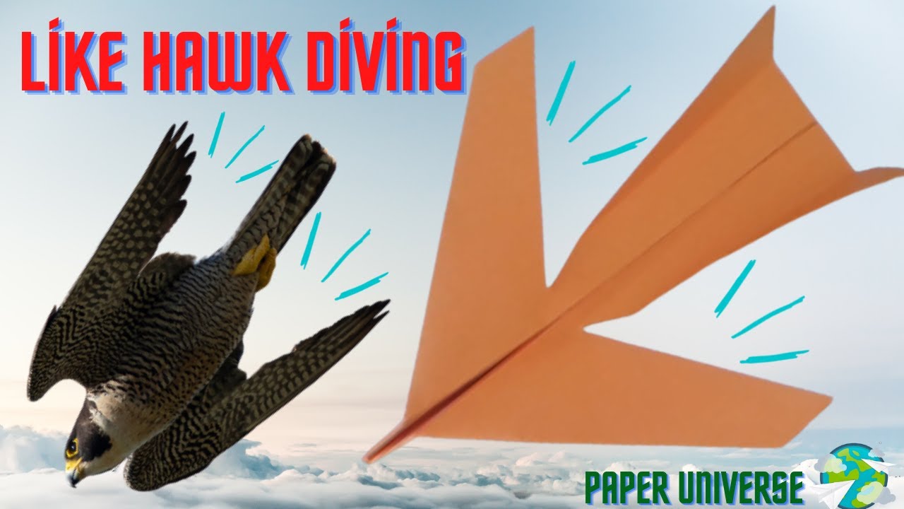 Hawk Dart Paper Airplane