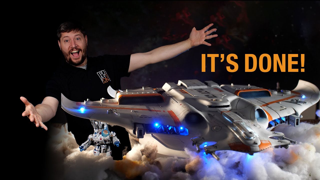 We finished the biggest model GW makes! | The Manta Saga: Finale - YouTube