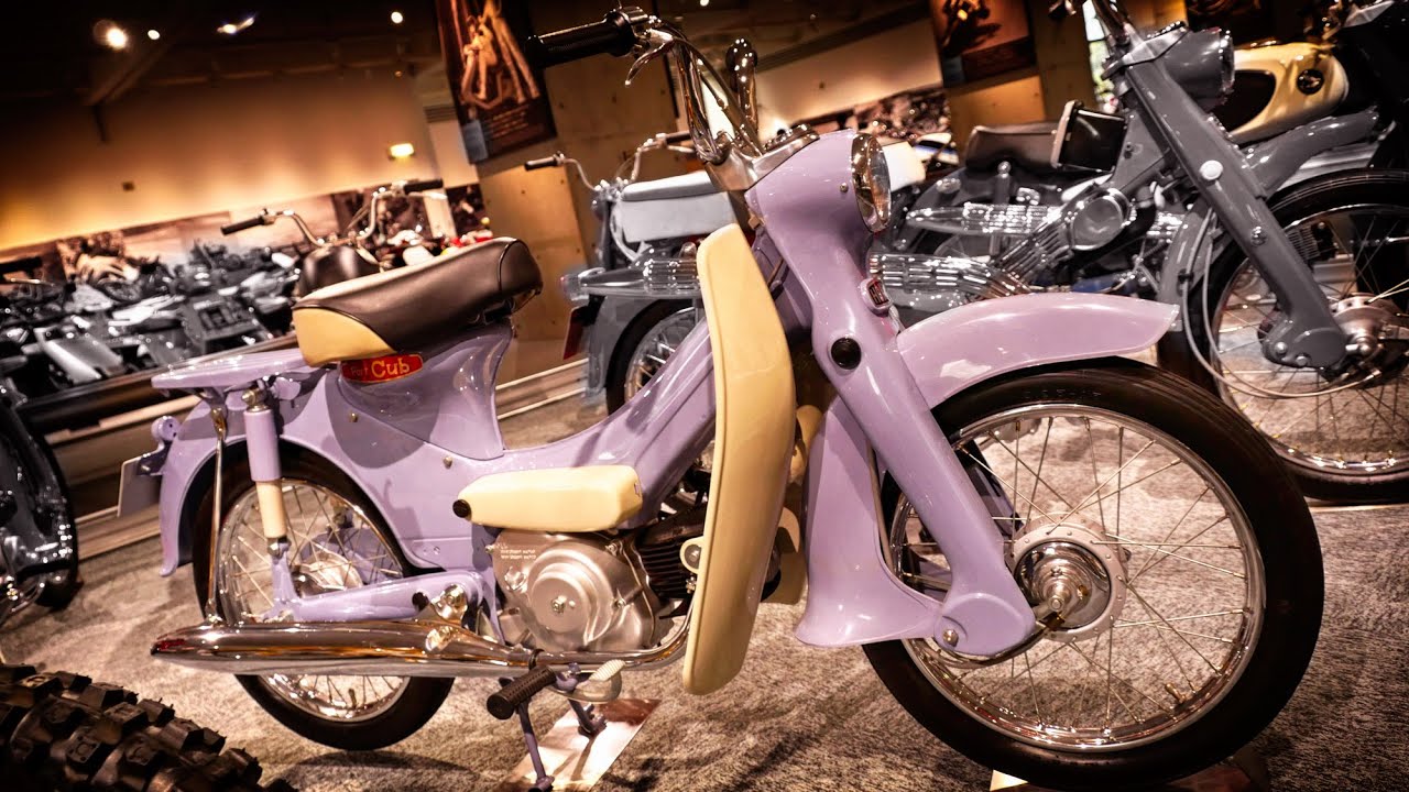 HONDA Port Cub 1962 ポートカブ C240 - YouTube