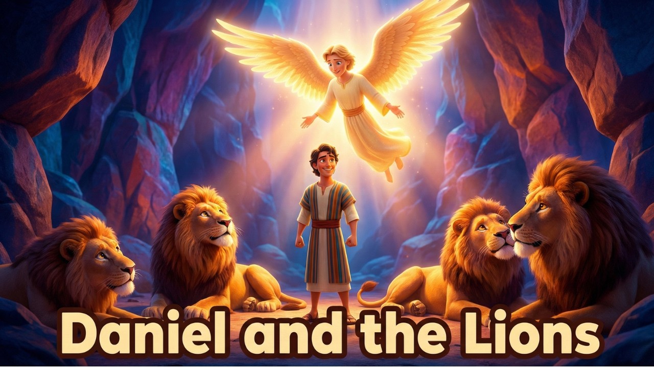 Daniel in the Lions Den! | A Bible Story for Children about Faith ...