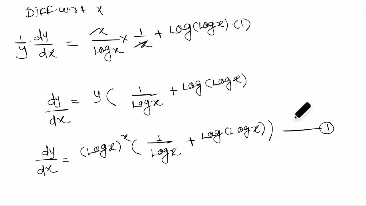 The Derivative Of log X x With Respect To log X Is A the-derivative-of-log-x-x-with-respect-to-log-x-is-a