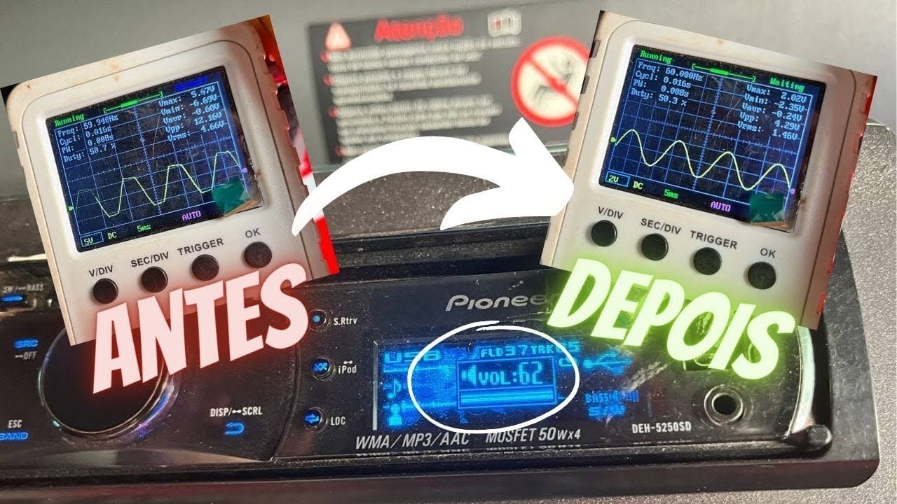 Como deixar o volume do rádio no máximo sem que tenha distorção? Psound ...