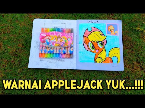 Mewarnai Applejack My Little Pony 💖 Coloring Book My Little Pony 💙 Hobi ...