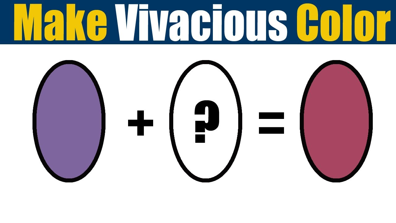 How To Make Vivacious Color - What Color Mixing To Make Vivacious - YouTube