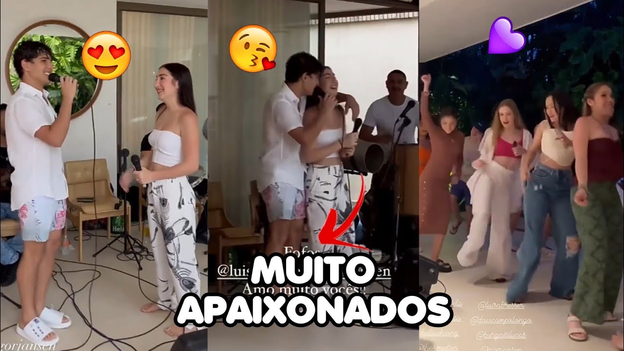 IGOR JANSEN E LUÍSA BRESSER CANTAM JUNTINHOS E APAIXONADOS | imagens não autorais - YouTube