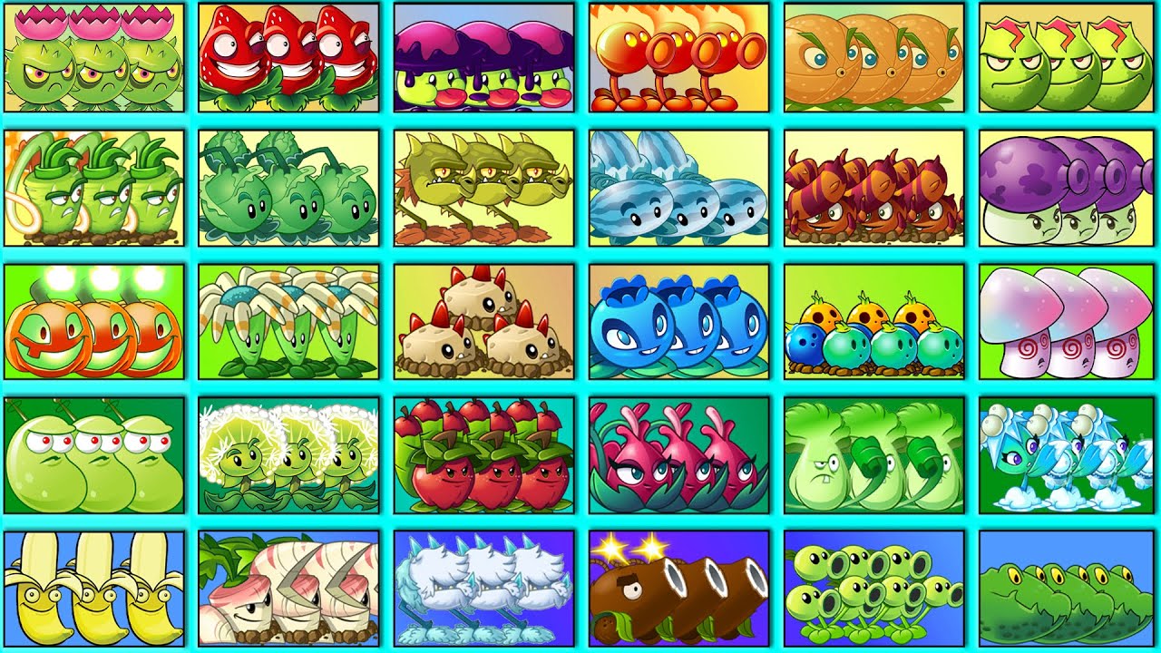 Random 30 OLD Plants FREE vs PREMIUM - Which Plant Will Win? - PvZ 2 ...