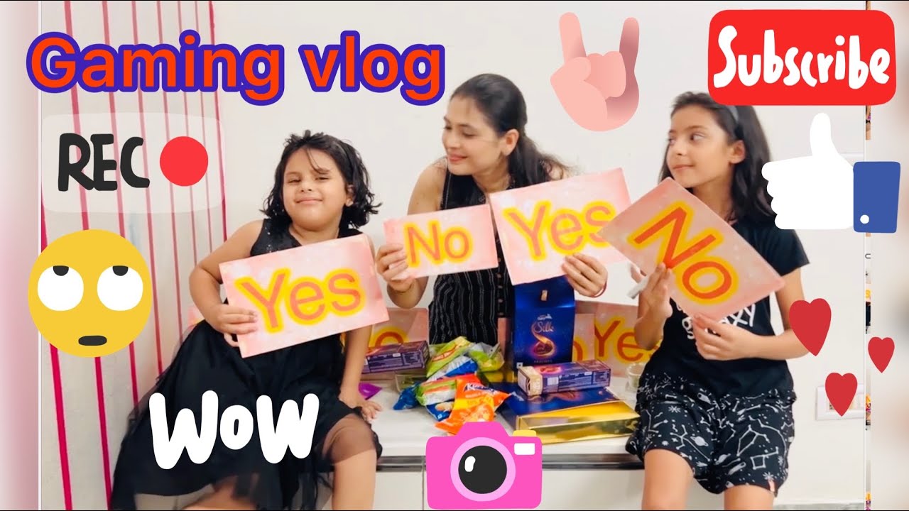 Gaming vlog lots of fun 🤩 enjoy #vlog Anvi Kashvi - YouTube