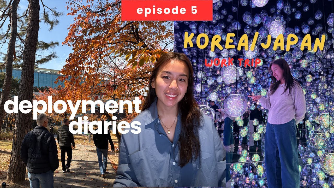 Korea/Japan Work Trip | Deployment Diaries: day in the life work trip ...