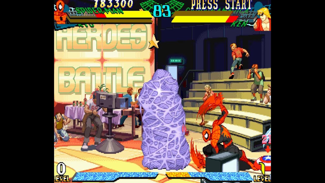 HERE COMES A NEW CHALLENGER #02 MARVEL SUPER HEROES VS STREET FIGHTER ...