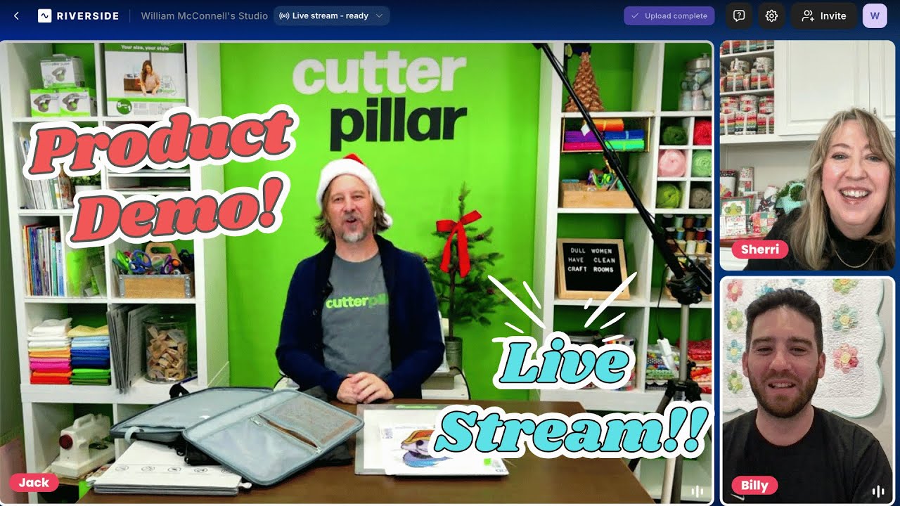 CutterPillar Live Stream Product Demonstration: Great Tools and Notions ...