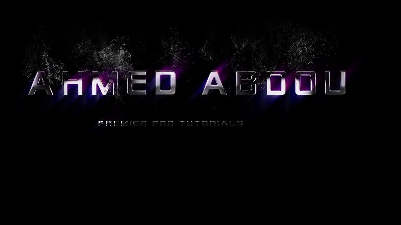 After Effects Tutorial: Particles Logo & Text Animation | - Trapcode Particular Tutorial - YouTube