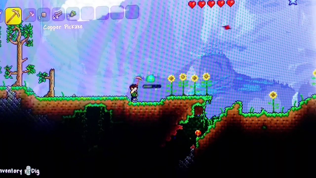 2D Minecraft | Terraria Survival - YouTube