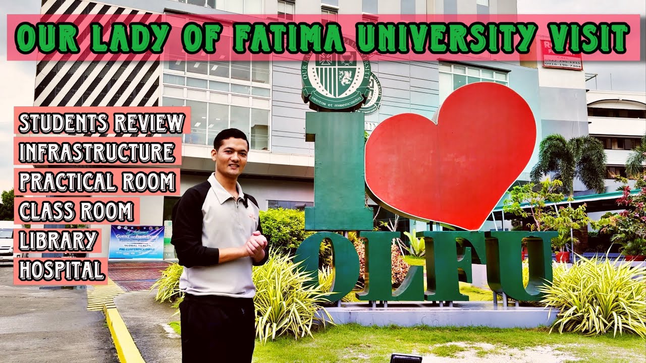 Medical college tour || Our lady of fatima university Philippines ...