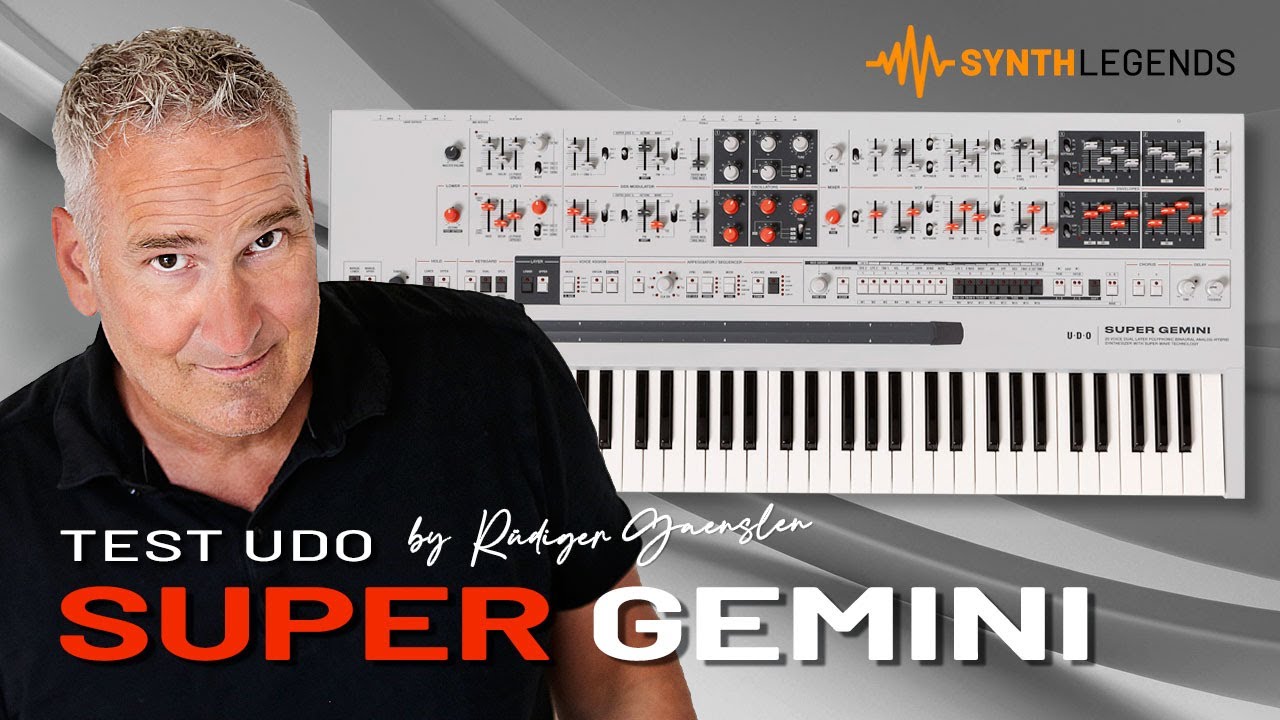 U.D.O. SUPER GEMINI & SUPER 6 live performance - YouTube