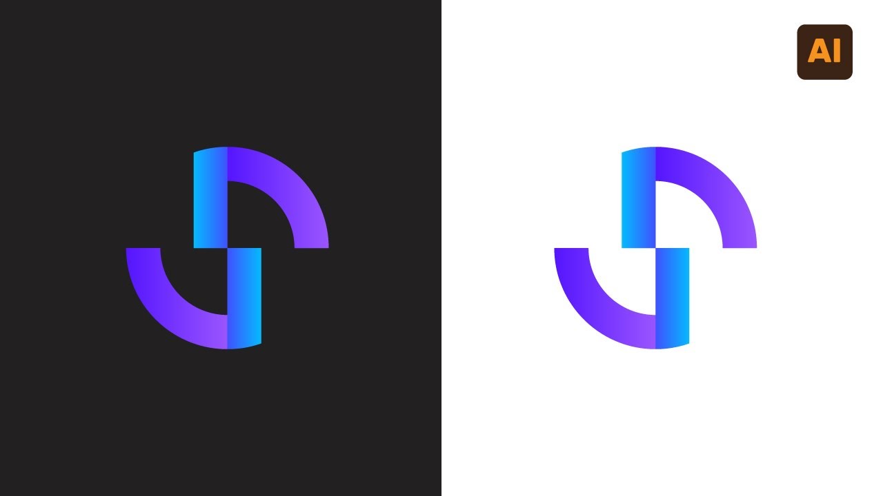 Modern T and O Letters Vector Logo Design With Adobe Illustrator - YouTube