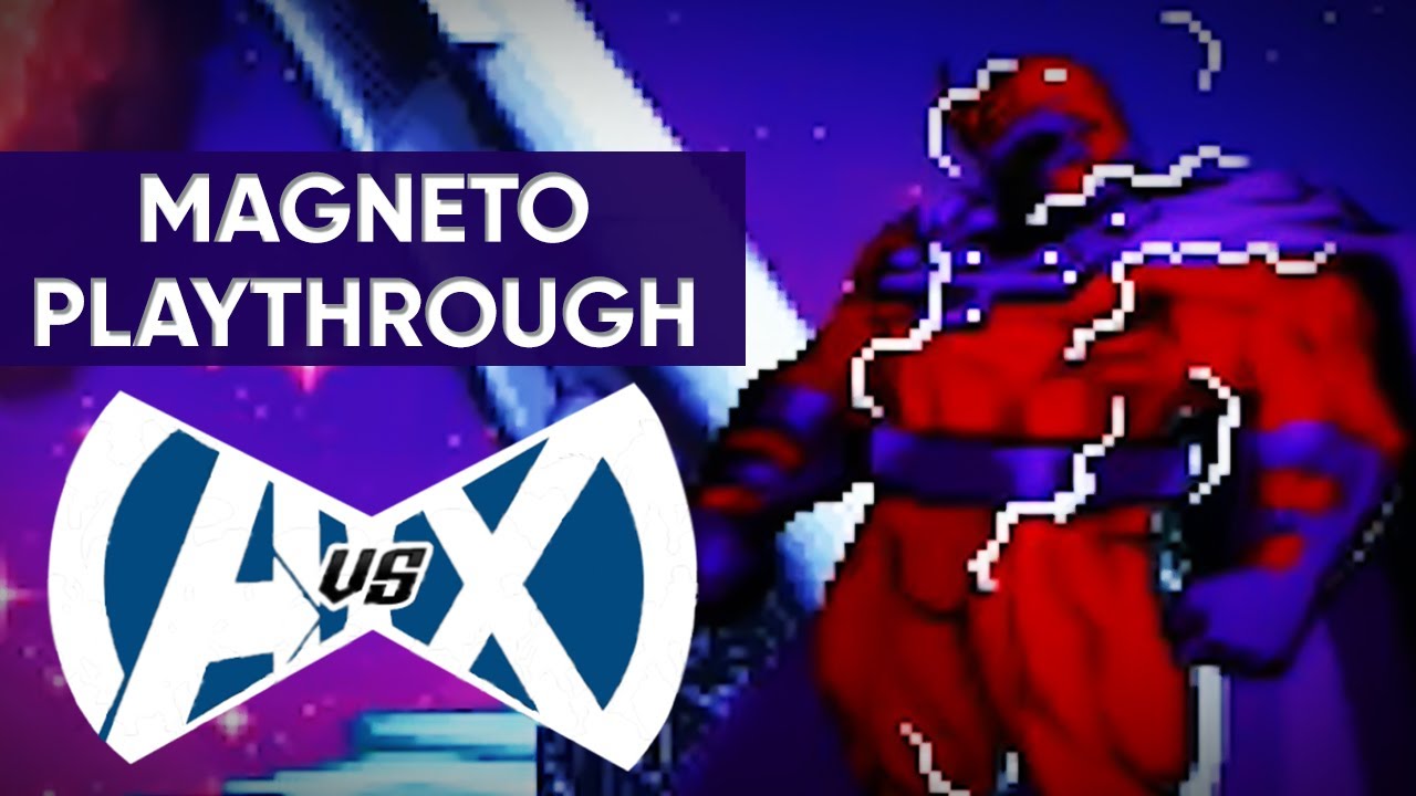 Avengers vs. X-Men (Mugen) - Magneto Gameplay Playthrough 1080p 60fps ...