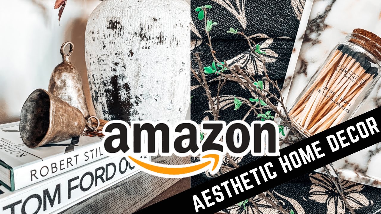 AESTHETIC AMAZON HOME DECOR || HAUL || HOME DECORATING IDEAS || 2022 ...