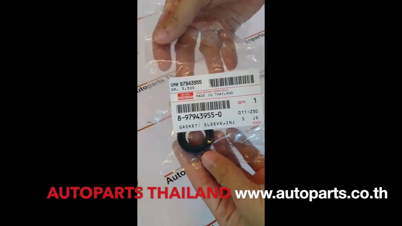 8979439550 ISUZU INJECTION OILSEAL - YouTube