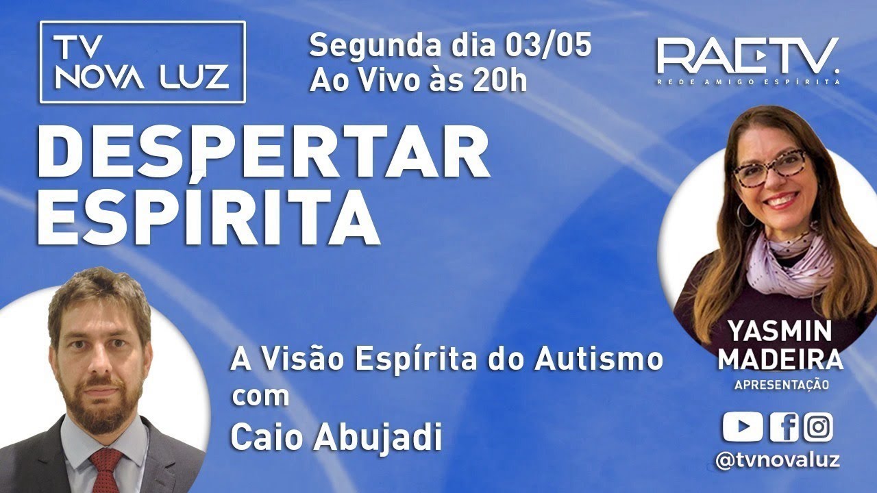 A visão Espírita do Autismo - com Caio Abujadi | Melhores Momentos ...