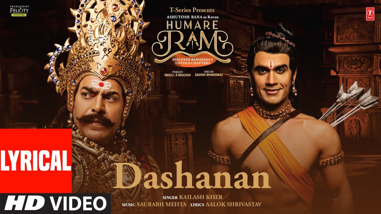 Dashanan: Theme Song (Lyrical Video) | Ashutosh Rana | Kailash Kher ...