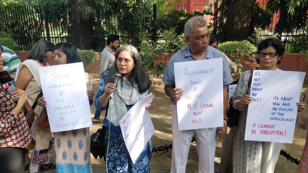 #MeToo: Journalists Protest demanding effective implementation of ...