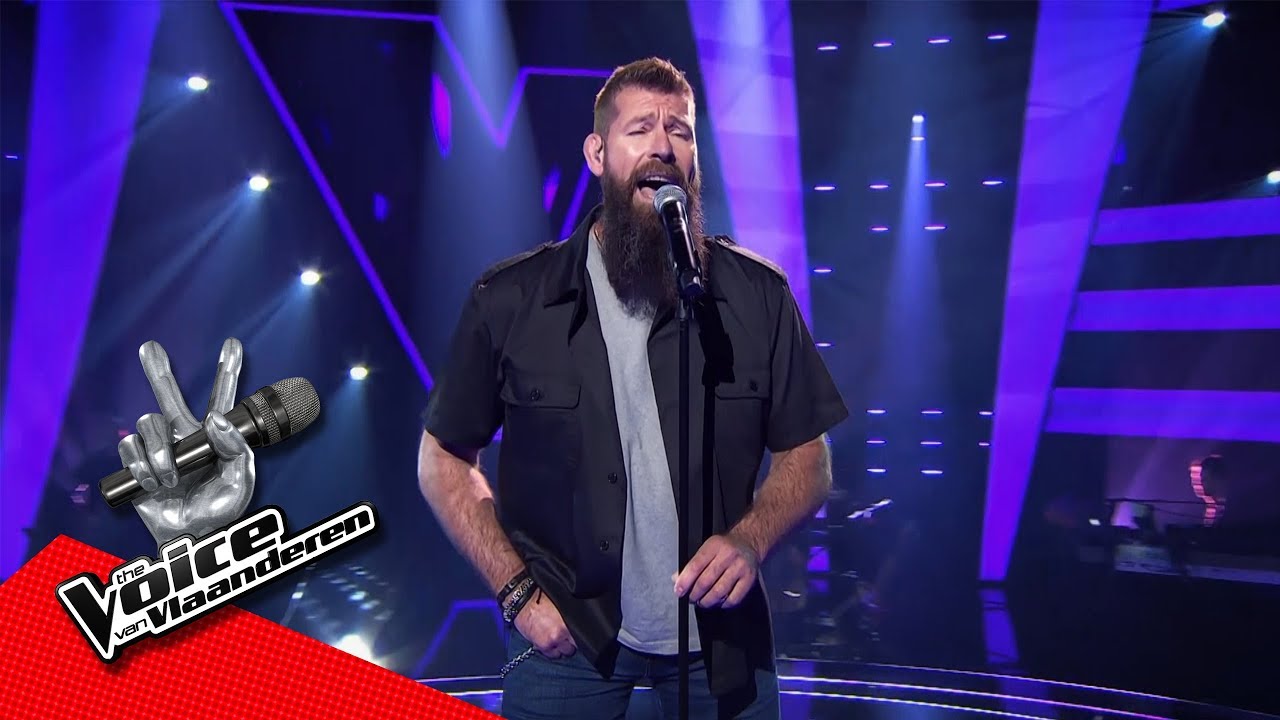 Wim - 'When A Blind Man Cries' | Knockouts | The Voice Van Vlaanderen ...