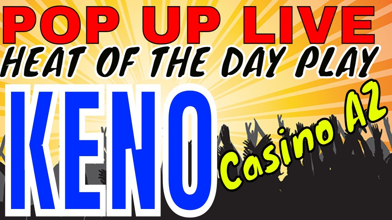 KENO POP UP LIVE STREAM... Went live after Recording space ran out ...