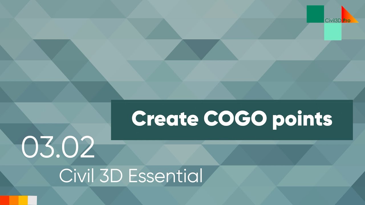 03 02 Create COGO Points Autocad Civil 3D For Beginners YouTube 03 02 Create COGO Points Autocad Civil 3D For Beginners YouTube