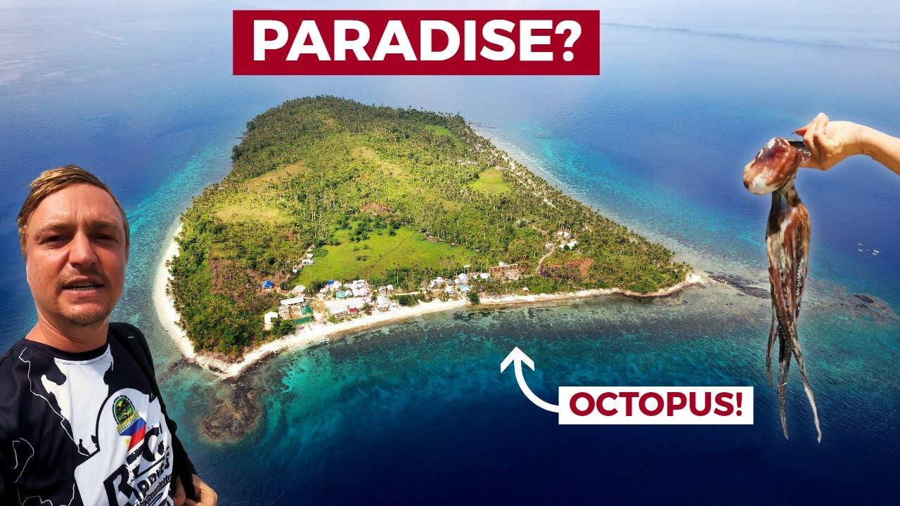 GIANT OCTOPUS at PHILIPPINES PARADISE ISLAND! Leaving Libjo, Dinagat ...