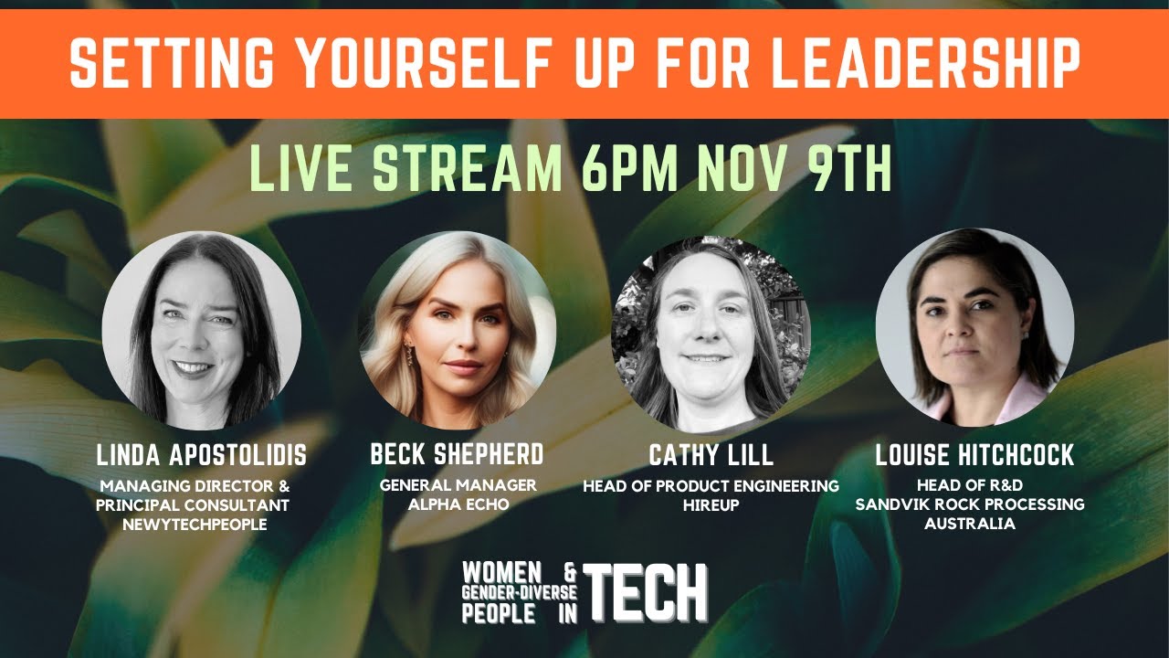 WGDPTech Monthly Meet-up - Setting yourself up for leadership Panel ...
