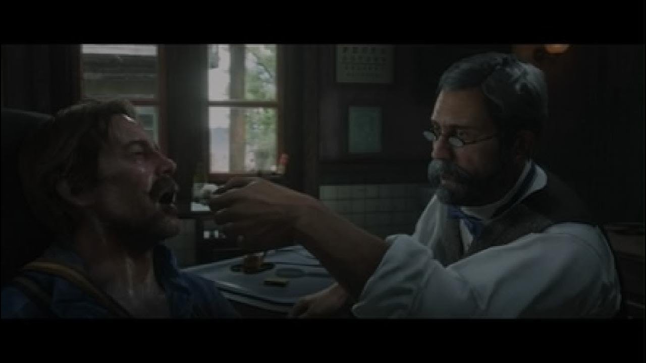 Arthur Morgan tb scene - YouTube