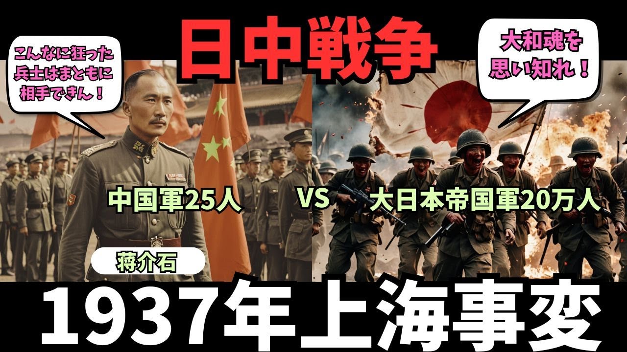 【日中戦争の激化 1937年の北京と上海の戦闘】解説#盧溝橋事件#日中戦争#中国近代史#日本軍#北京#歴史的事件 - YouTube