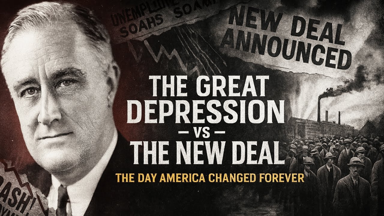 The Great Depression and The New Deal – The Gamble That Changed History ...