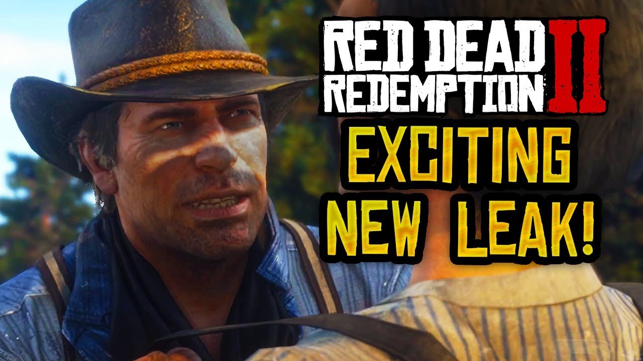 Red Dead Redemption 2 - INCREDIBLE RDR2 LEAK! RDR2 LEAKED NEWS ...