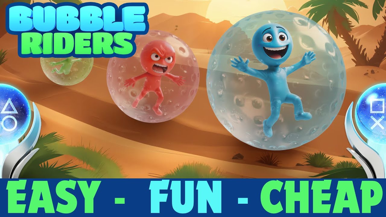 BUBBLE RIDERS PS4 & PS5 QUICK PLATINUM - YouTube