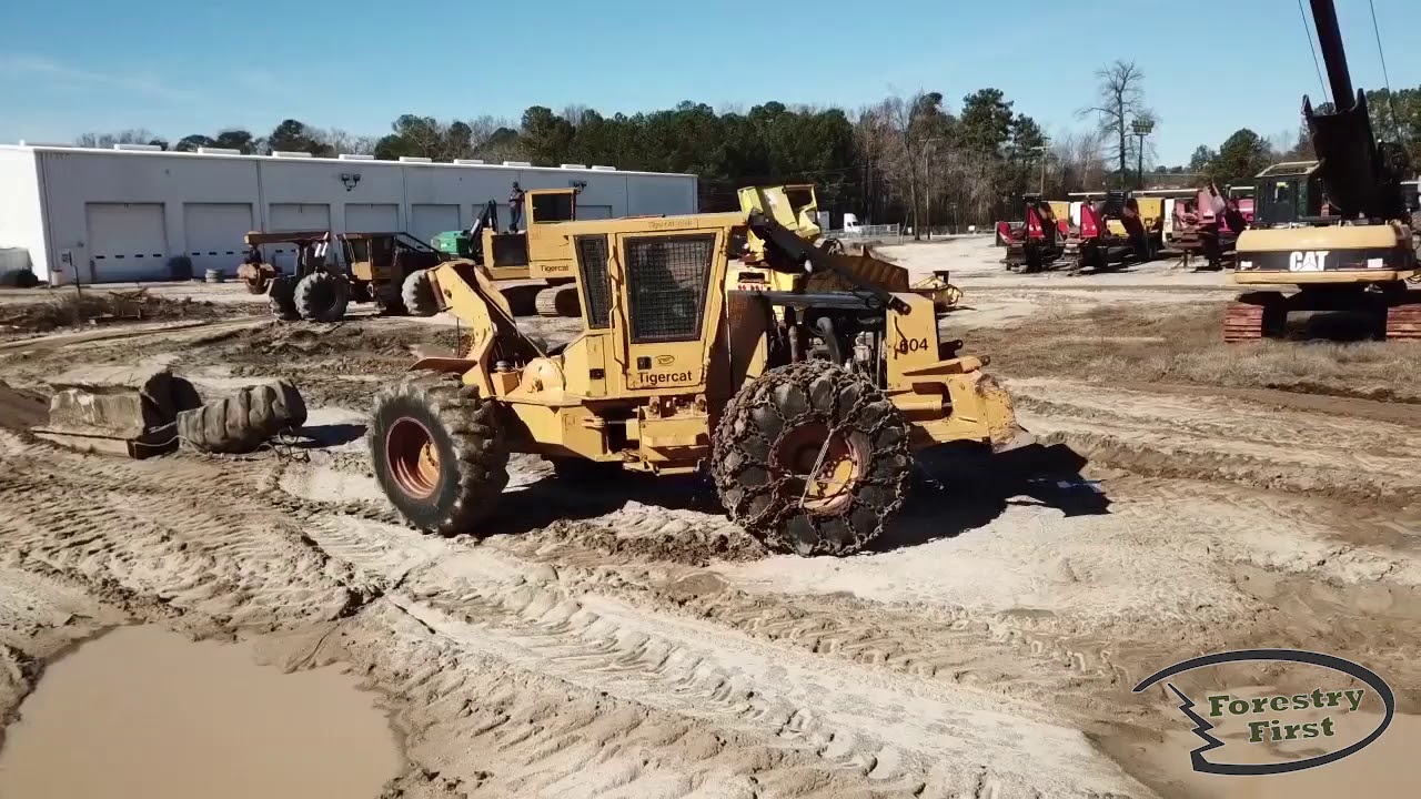Tigercat 604 - YouTube