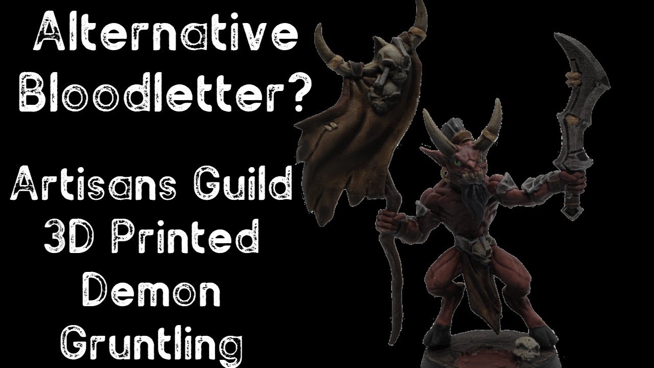 Painting an Alternative Bloodletter from the Artisan guilds Demon ...