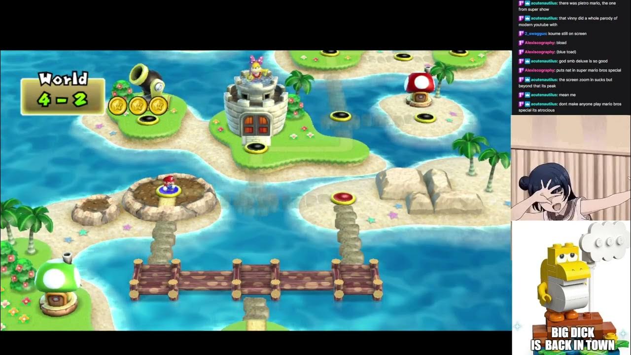New Super Mario Bros Wii Part 2: Blue Toad's Revenge Saga - YouTube