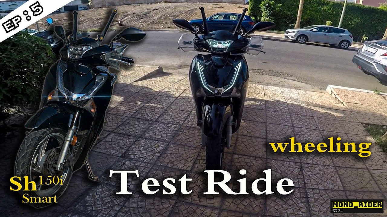 Test Ride: Sh 150i Smart🔥Lf3a🐍موطور ديال المدينة - YouTube