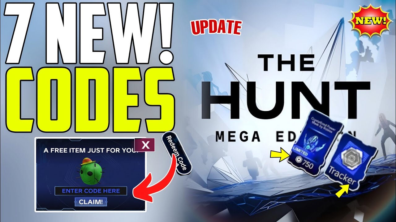 💫 UPDATE ⚡ NEW ⚡ THE HUNT: MEGA EDITION ROBLOX CODES 2025 - MEGA ...
