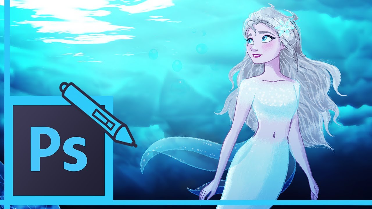 Watch Me Edit - Mermaid Elsa - YouTube